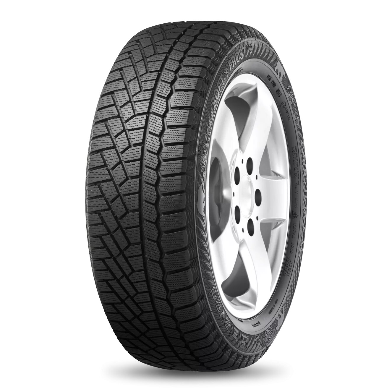 Шина GISLAVED Soft Frost 200, зимняя, 175/65, R14, TL, 82T, высота профиля 65 1 шт.