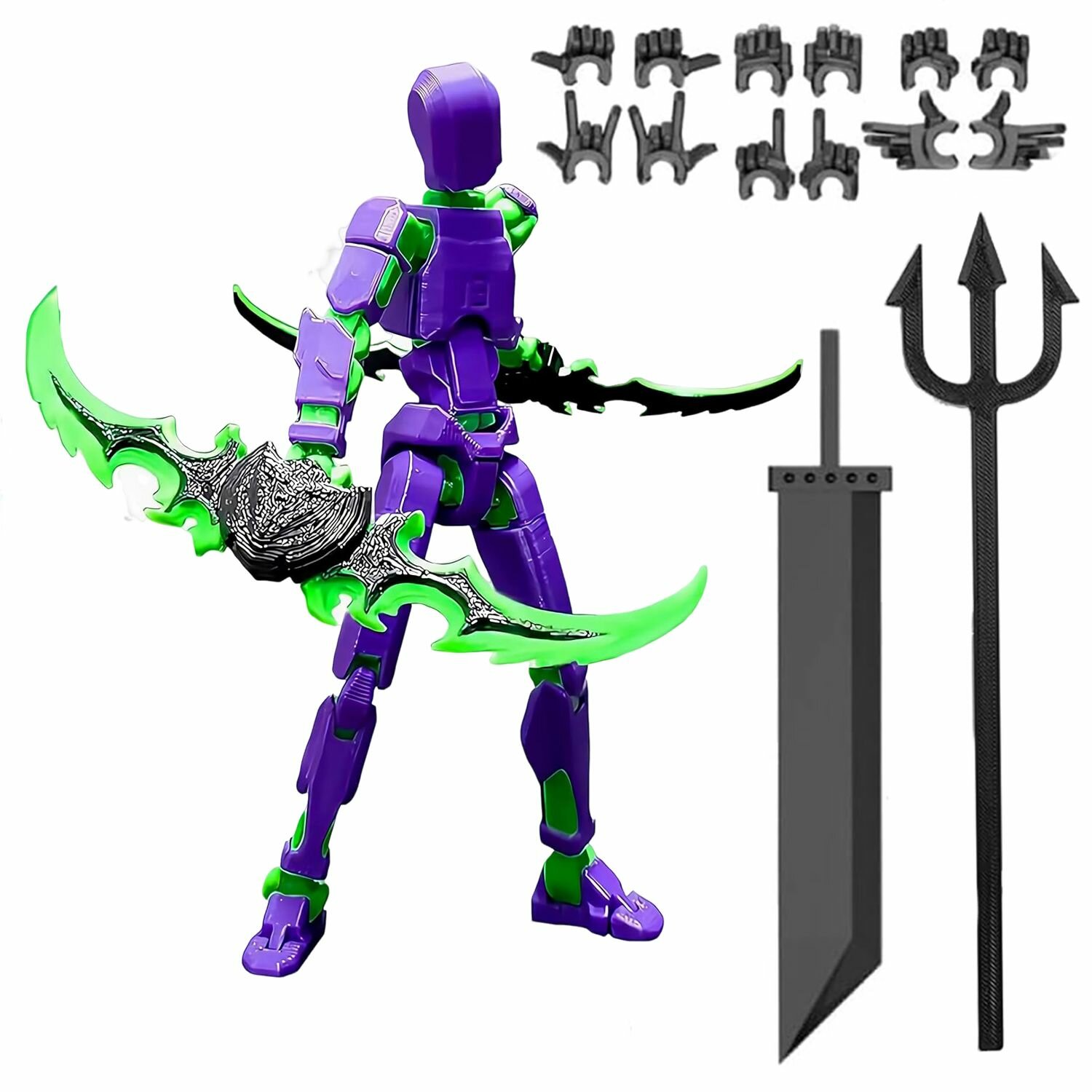 Lucky Titan T13 счастливый 3D-печатная многосуставная подвижная кукла-робот