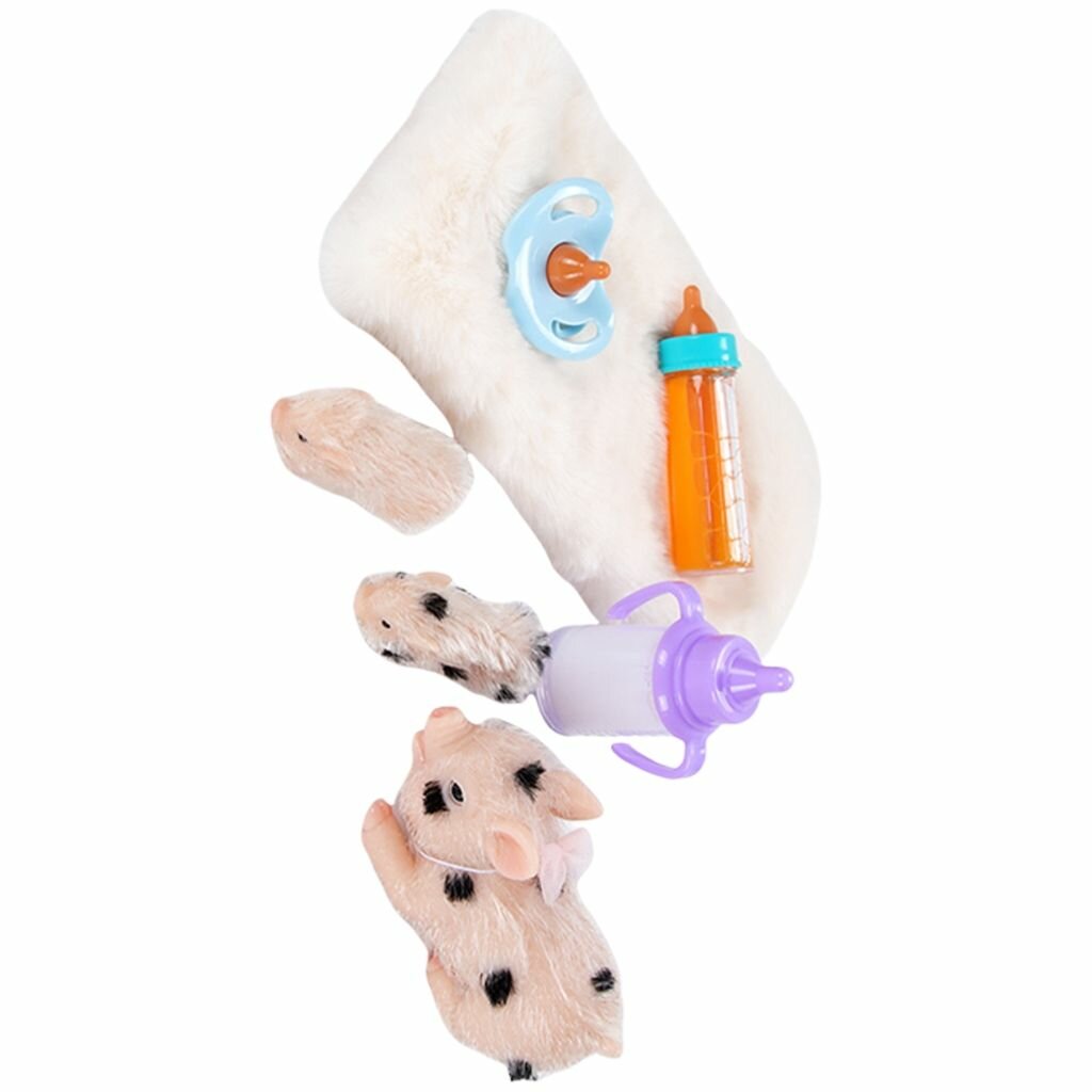 Имитация свиньи, силиконовая игрушка-свинка для детей, жизнь как реборн, поросенок, мягкая фигурка животного, коллекционный подарок