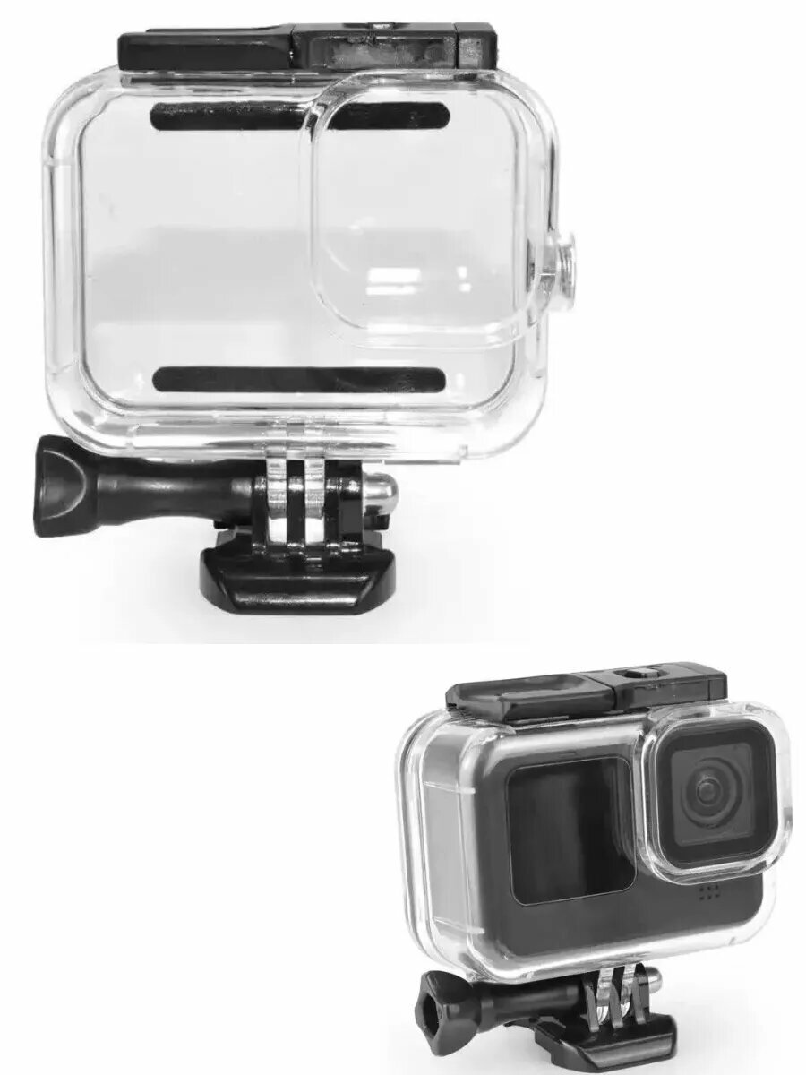 Аквабокс Action 5 для для экшн камеры GoPro Hero 11 /10 / 9 ( до 45м )