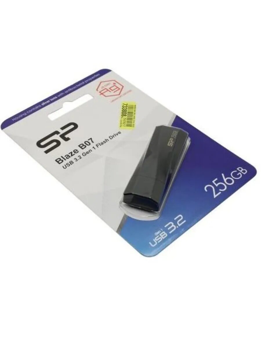 256 ГБ Blaze B07 SP256GBUF3B07V1K черный USB 3.0 A