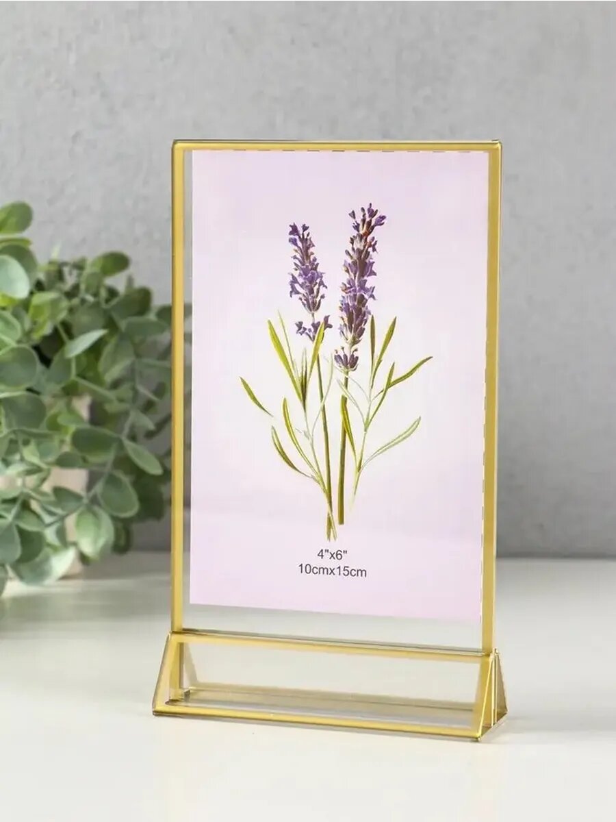 Элегантная двойная акриловая фоторамка