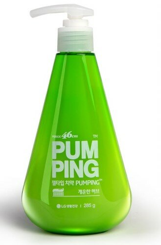 Perioe зубная паста освежающая breath care pumping toothpaste 285 гр