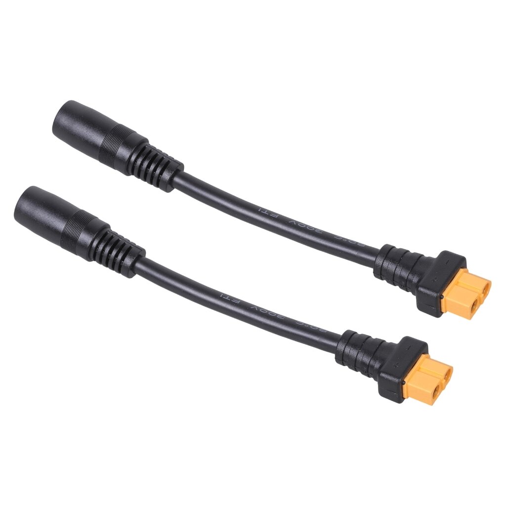 Медный силовой кабель XT60 «мама» DC8020, 14AWG, 20 А, длина 15 см, 2 шт.