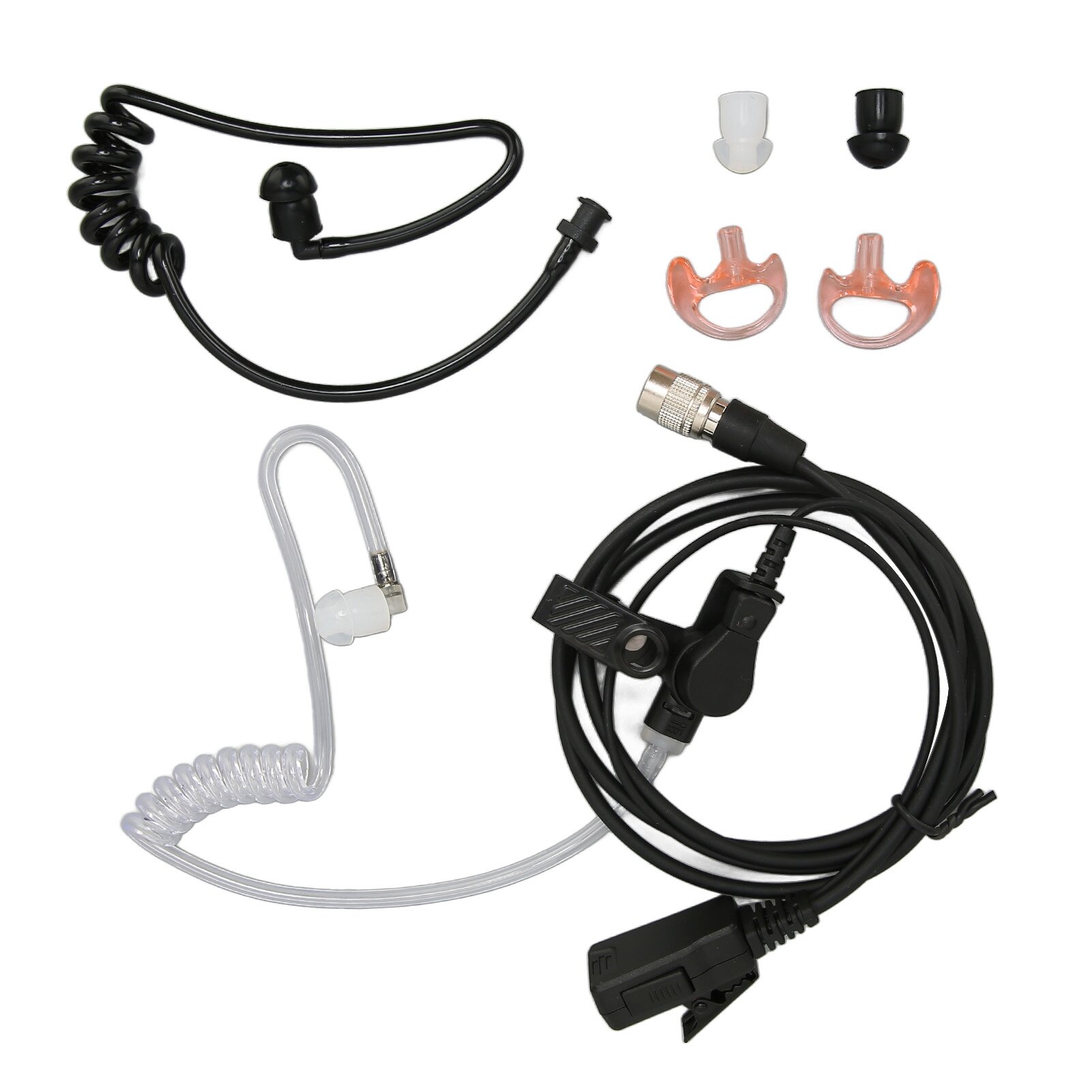 Гарнитура с акустической трубкой Harris 6pin с микрофоном PTT для P5300, P5400, P5500, P7300, XG15,