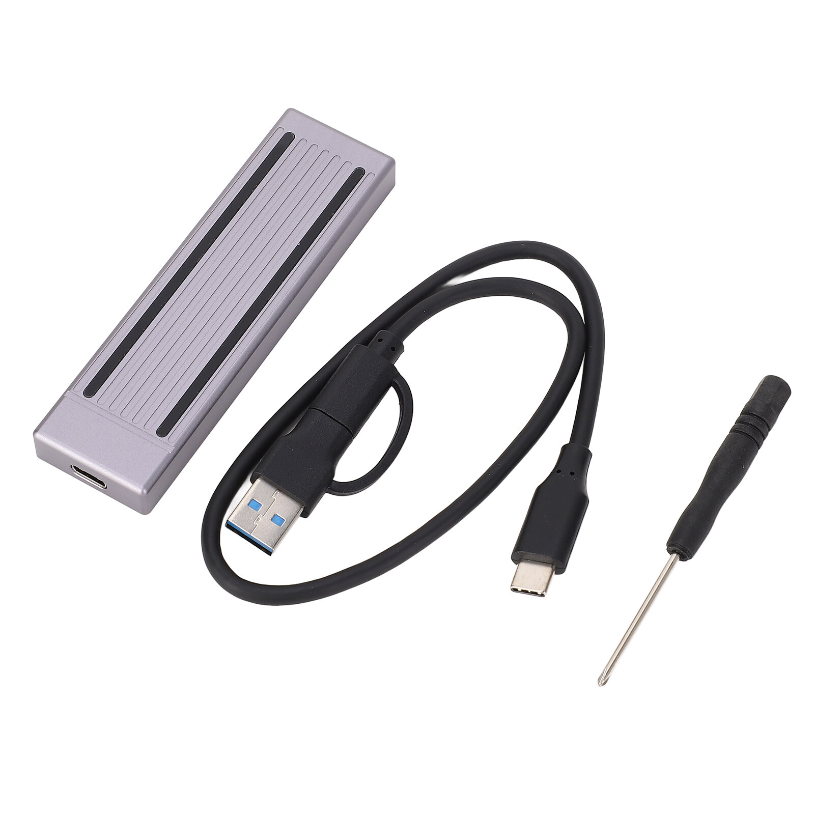 Внешний корпус для ssd m . 2 nvme pcie ngff usb 3 . 1 gen2 10 гбит с типоразмеров 2230 2242 2260 2280 без диска