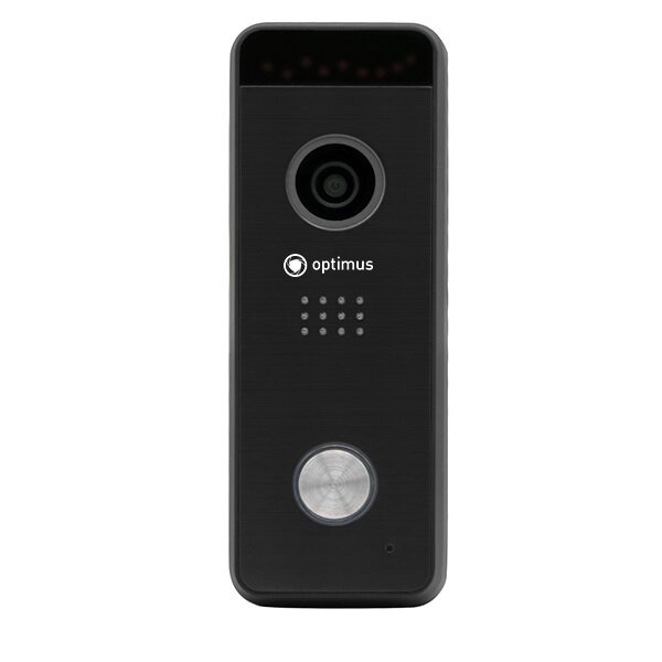Optimus DSH-1080_v.1(черный) - Вызывная панель на 1 видеодомофон Вызывная панель