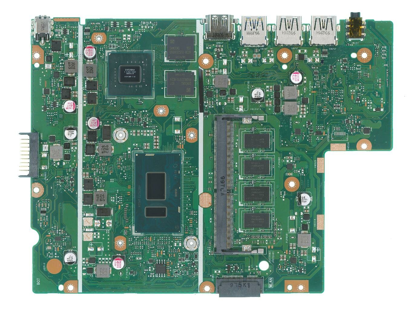Материнская плата ASUS X540UBR Pentium 4417U, MX110