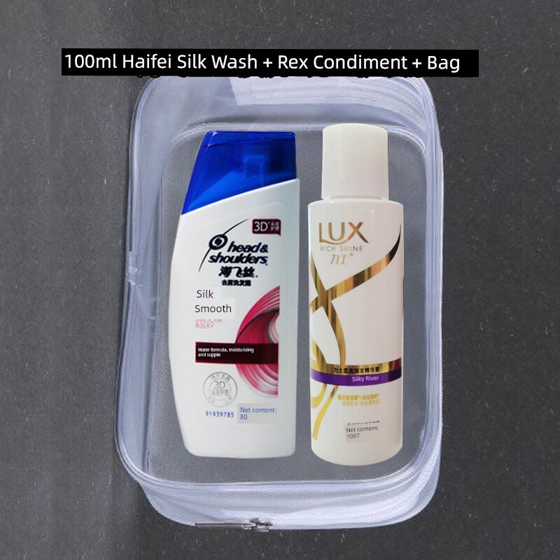 Набор Head & Shoulders с шелковистым шампунем, кондиционером Lux и водонепроницаемой дорожной косметичкой