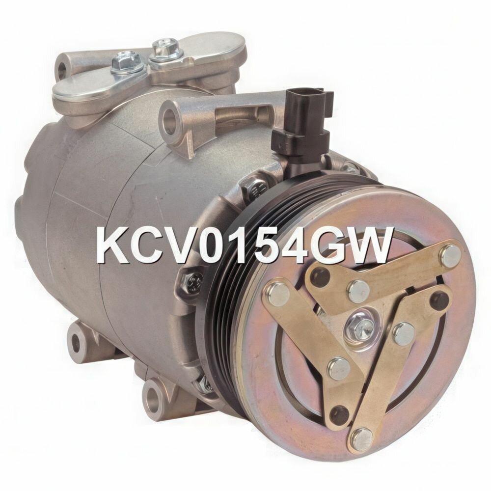 Компрессор кондиционера, для Форд Симакс, Фокус, 2, Вольво C30, S40, V50 арт KCV0154GW
