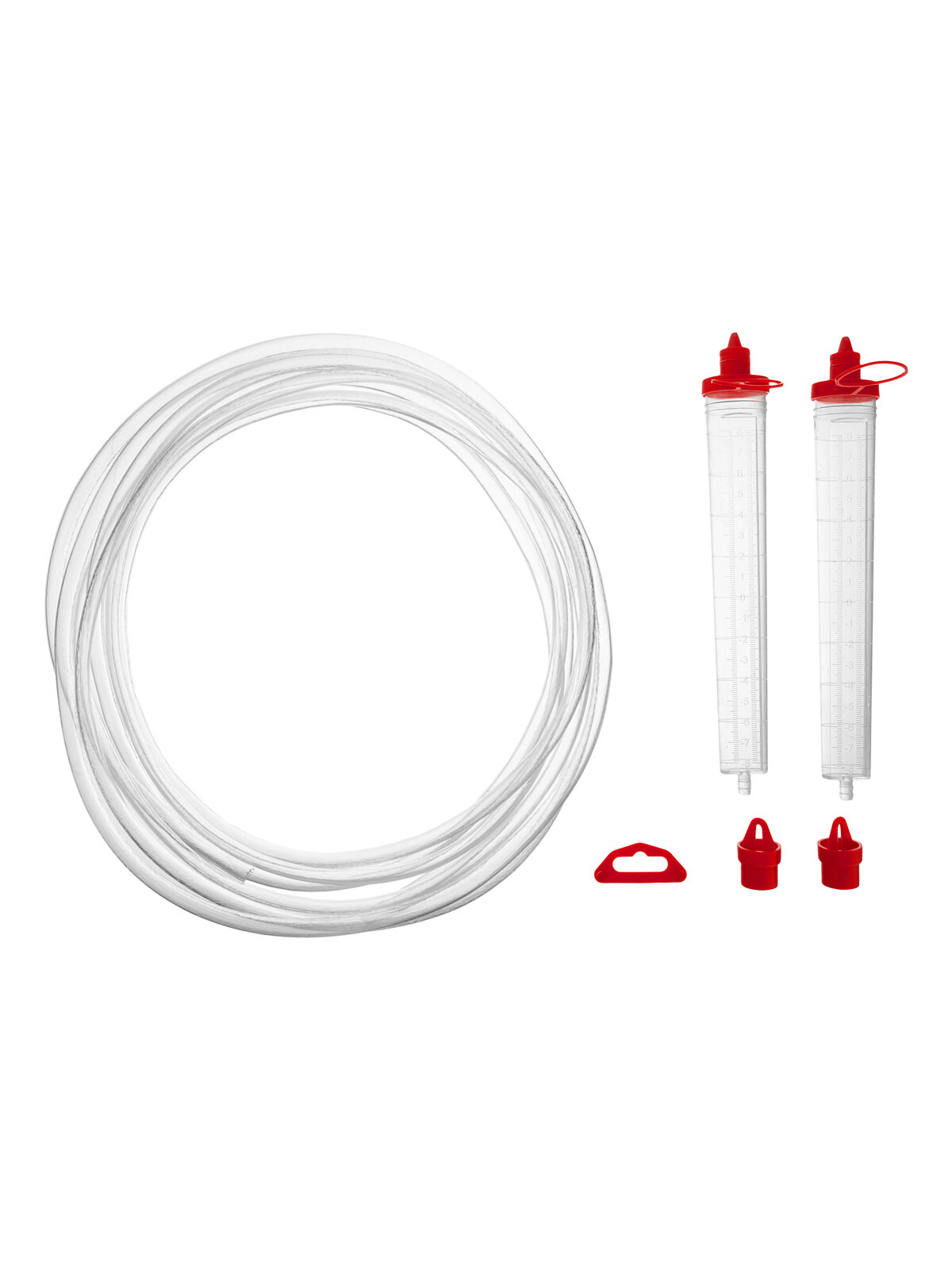 Гидроуровень, удлиненная колба, рельефная градуировка, 5м// Matrix