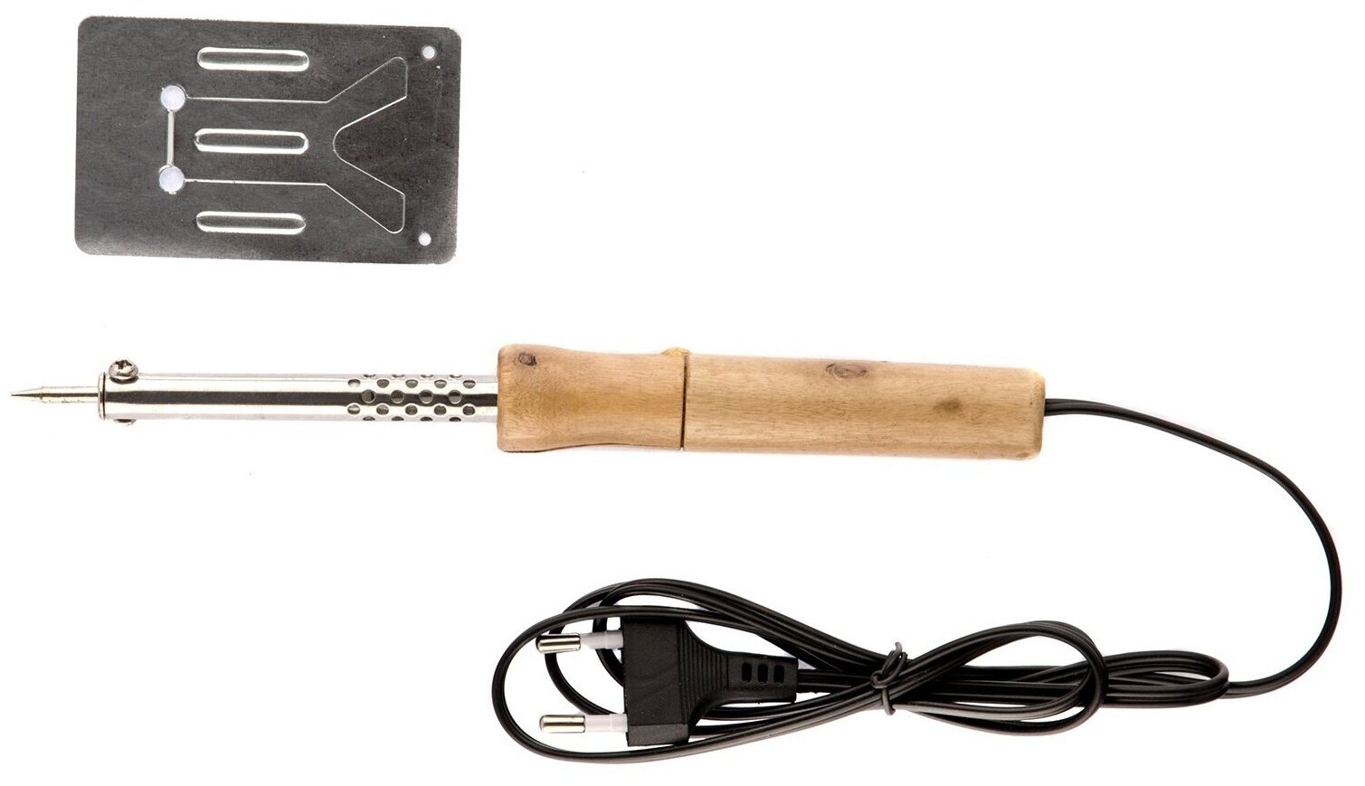 SPARTA 913102 Паяльник с ручкой из дерева, 40 Вт, 220 В (Арт.) 913102