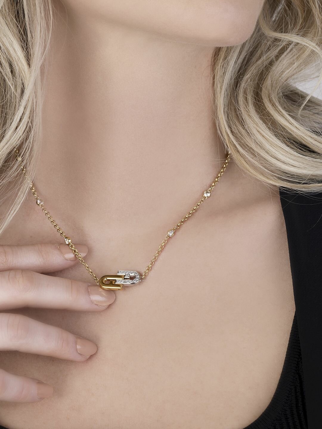 Колье, кристалл