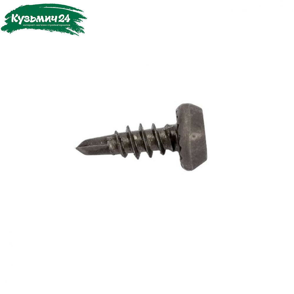 Саморез клоп Жесть со сверлом оцинкованный 3,5х11 мм (400 шт), контейнер 280 мл