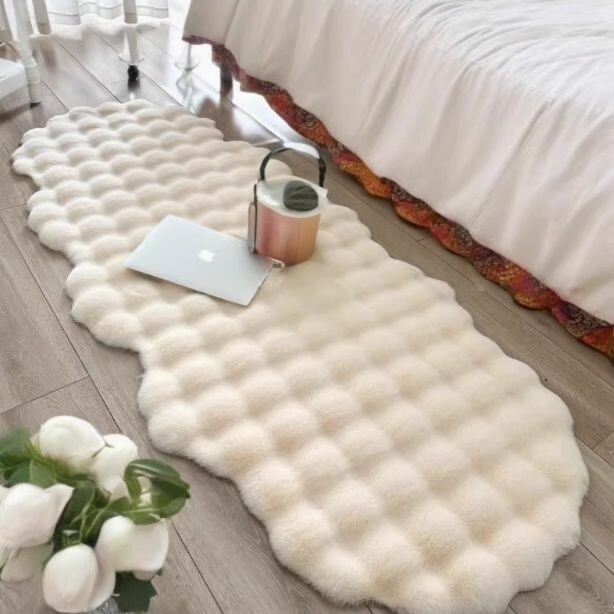 KUYAVASHOP Коврик прикроватный Коврик пушистый X31Y 60x180 см