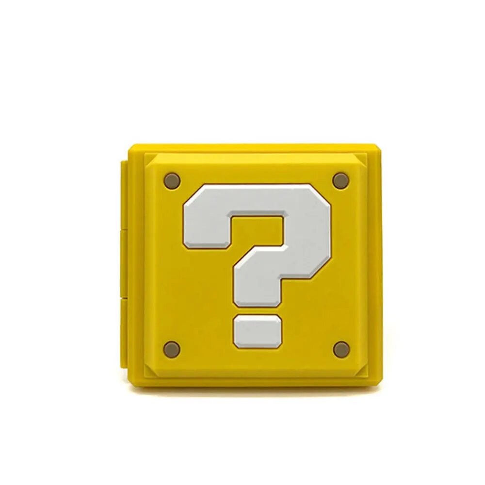 Желтый чехол для Nintendo Switch OLED с вопросительным знаком