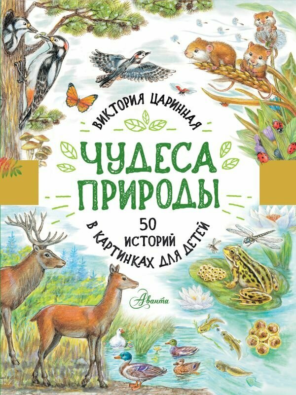 Чудеса природы. 50 историй в картинках для детей / Царинная В. А.