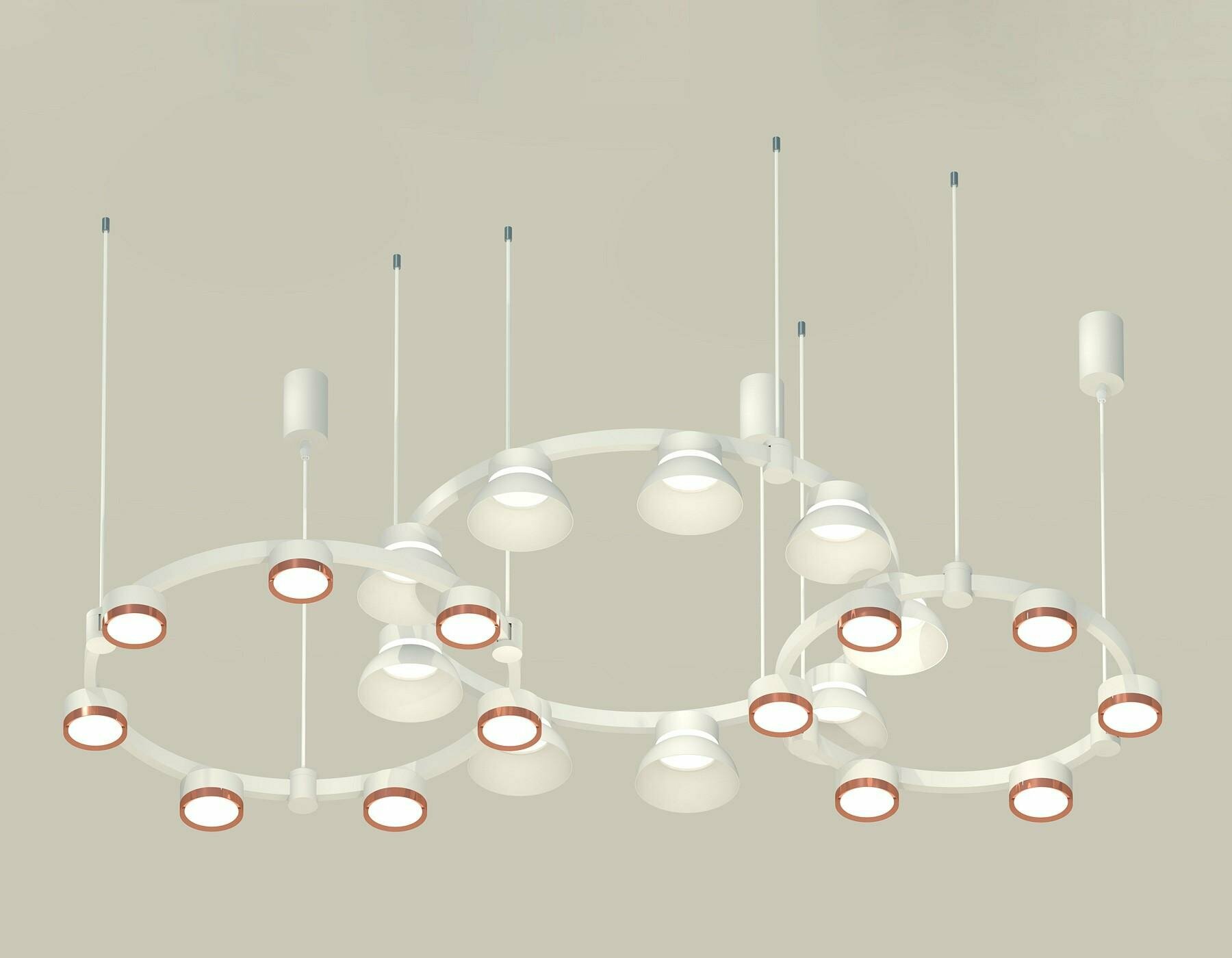 Люстра Ambrella Light XR XR92082020 Светодиодные Техно, современный стиль