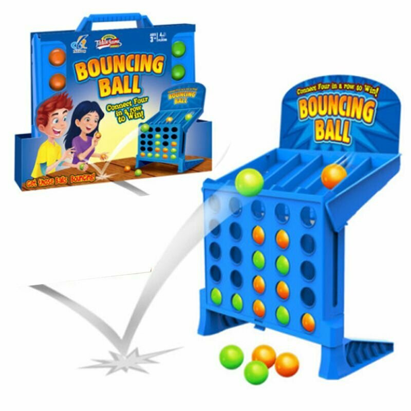 Настольные игры для детей и взрослых 5+ / Прыгающие шарики пинг понг Bounce Off