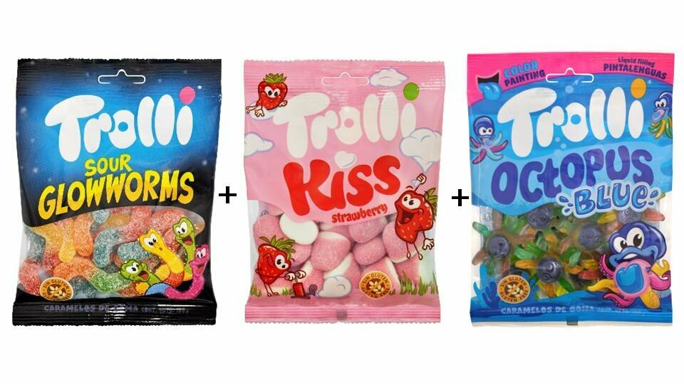 Мармелад жевательный TROLLI ассорти 2