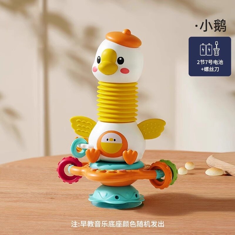 Детский высокий стульчик, игрушечный обеденный стол, присоска, вращающийся, складной стаканчик для детей 0-1 года, образовательное раннее обучение для малышей