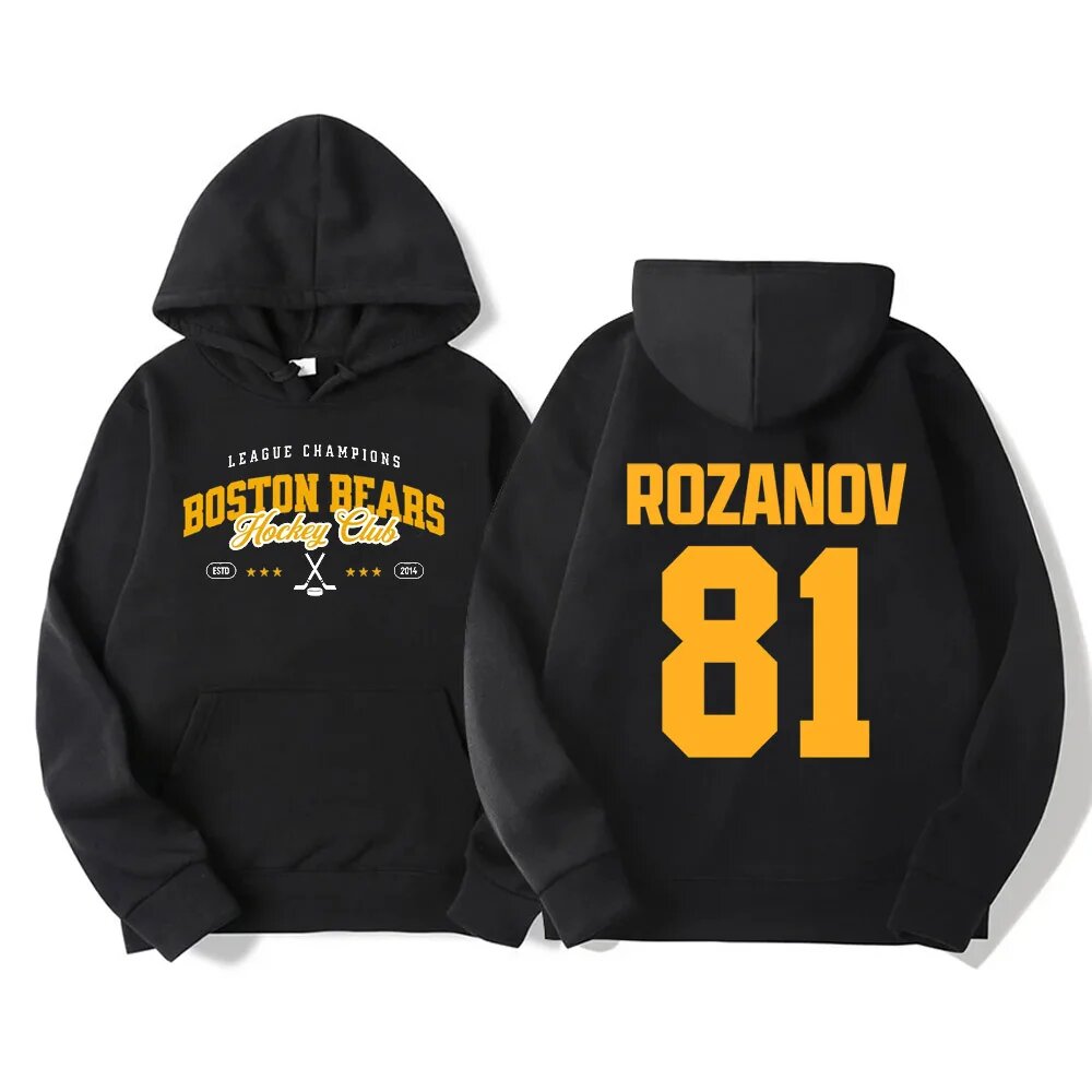 Толстовка Boston Bears Rozanov 81, черный, L