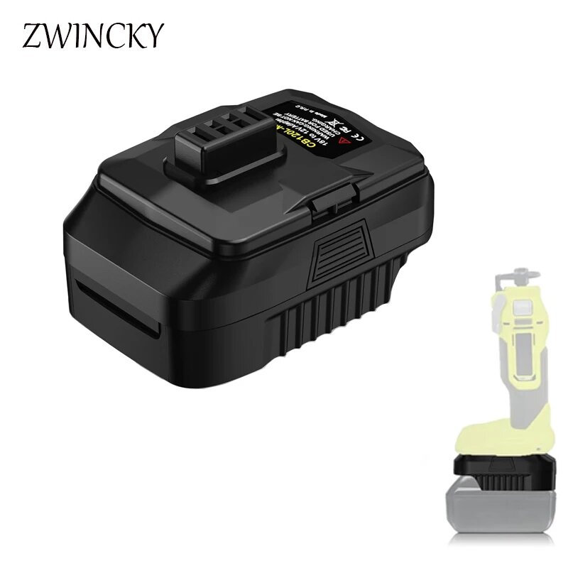 Адаптер батареи ZWINCKY для Ryobi 12В от Makita 18В