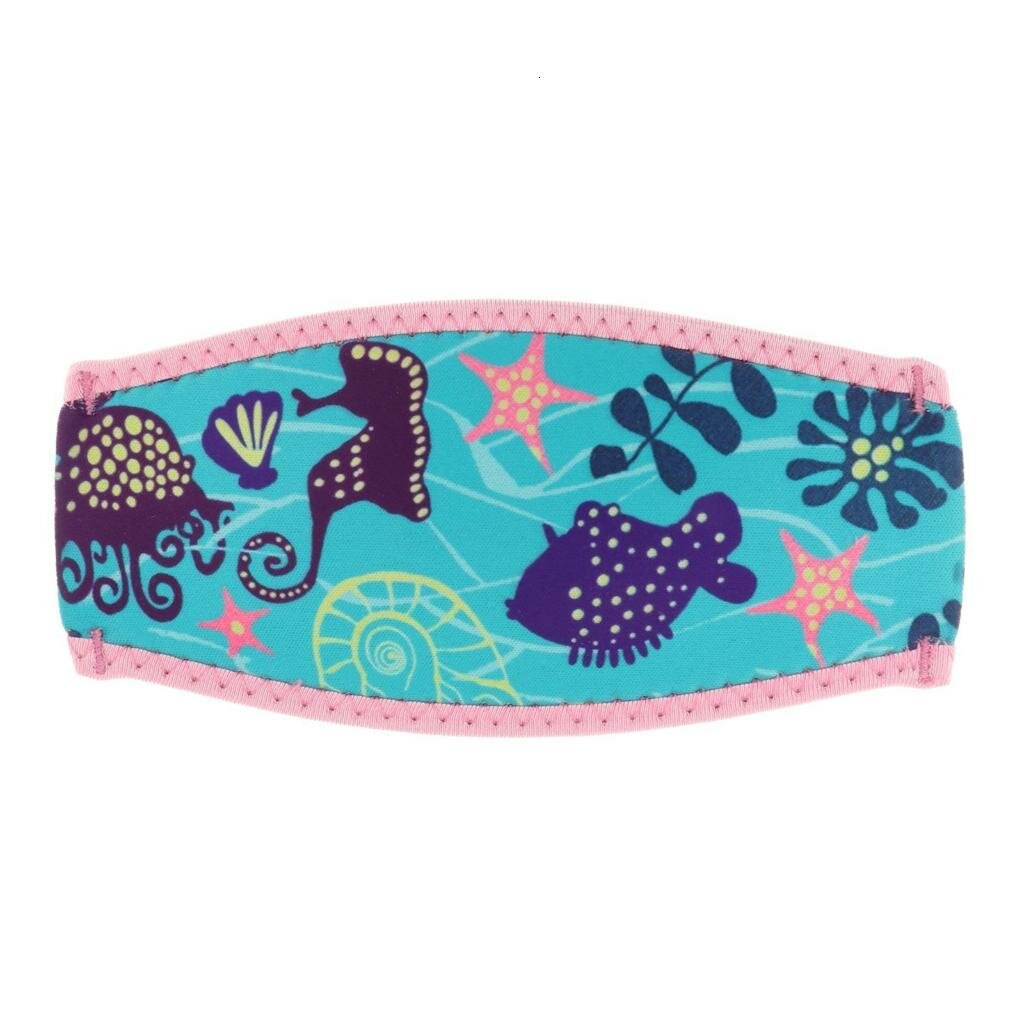 Чехол для ремешков ласт для плавания из неопрена, Синий