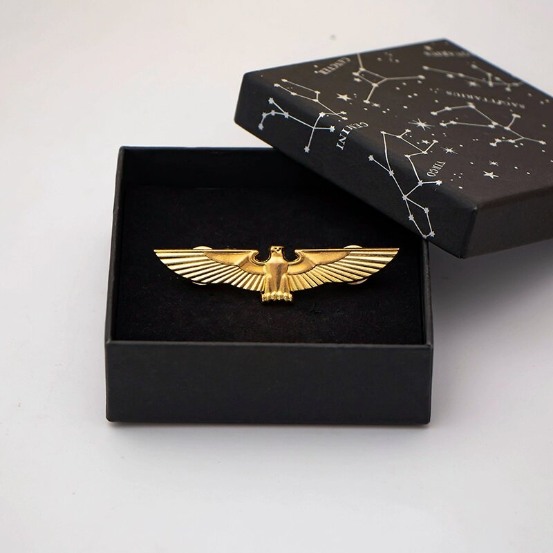 MINISO Брошь Sacha в виде ретро-орла, индивидуальный креативный металлический значок, аксессуары, значок, медаль, булавка, украшение
