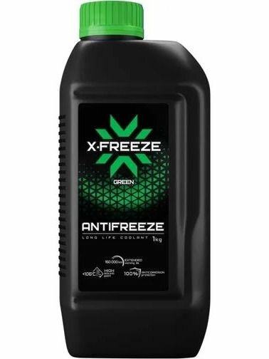 Антифриз готовый X-FREEZE Green G11, 1кг арт. 430206069
