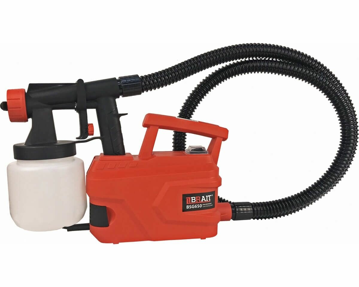 Краскопульт эл. Brait BSG-650 500Вт 0,7л 850мл/мин 21.01.134.069