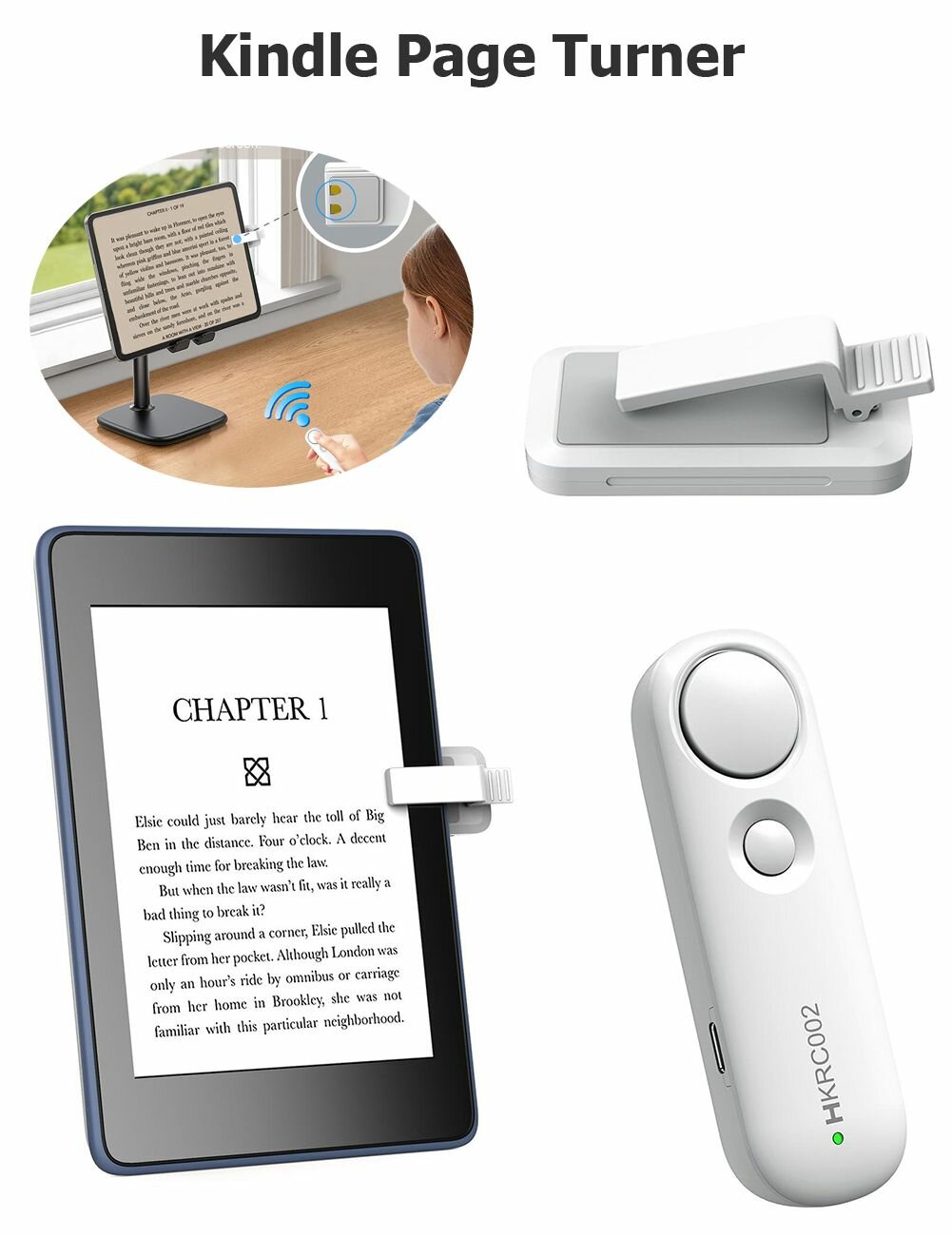Переключатель страниц с удаленным кликом для электронных книг Kindle