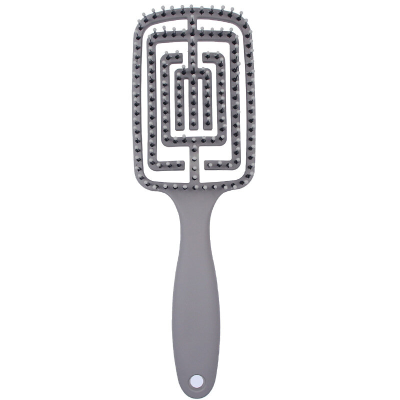 Горячая продажа: Большой изогнутый гребень с восьми-когтями, массажный гребень для головы, гребень для укладки, гладкий изогнутый гребень для волос, гребень с москитной спиралью