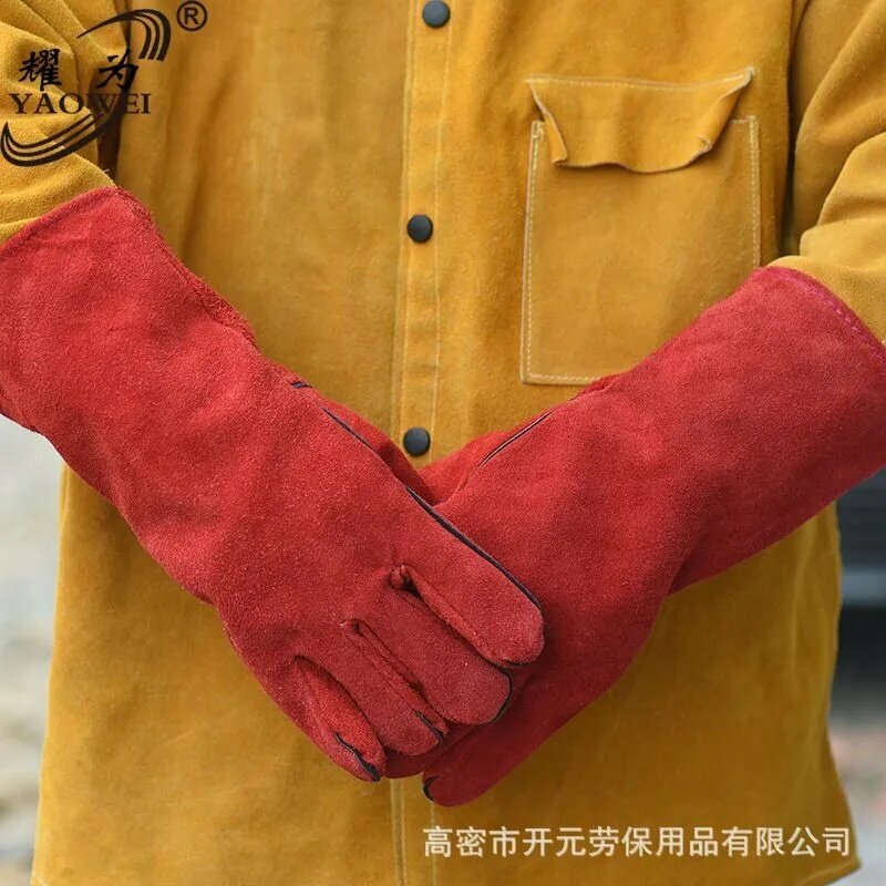 Краги для сварки / перчатки сварщика /