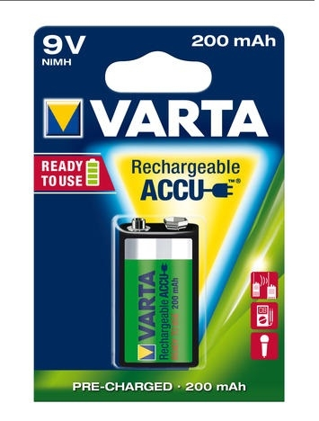 Аккумулятор VARTA 9V R2U "Крона"
