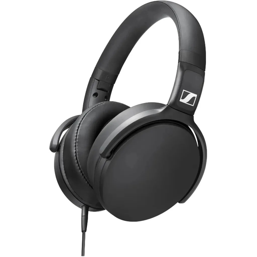 Наушники Sennheiser HD 400 U, USB Type-C, накладные, черный [800126]