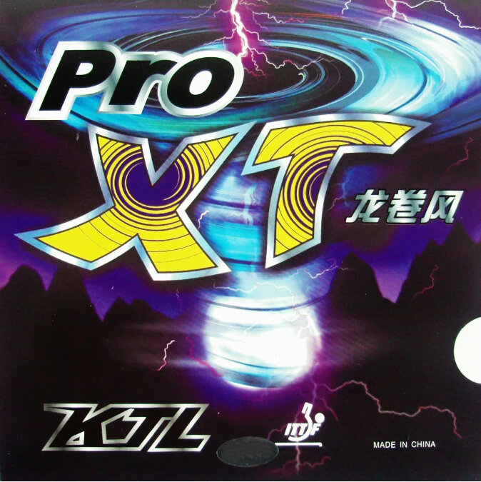 Накладка для настольного тенниса KTL (LKT) PRO XT Black, 2.2