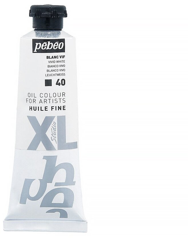 Краски масляные PEBEO XL 37 мл 937040 белила яркие