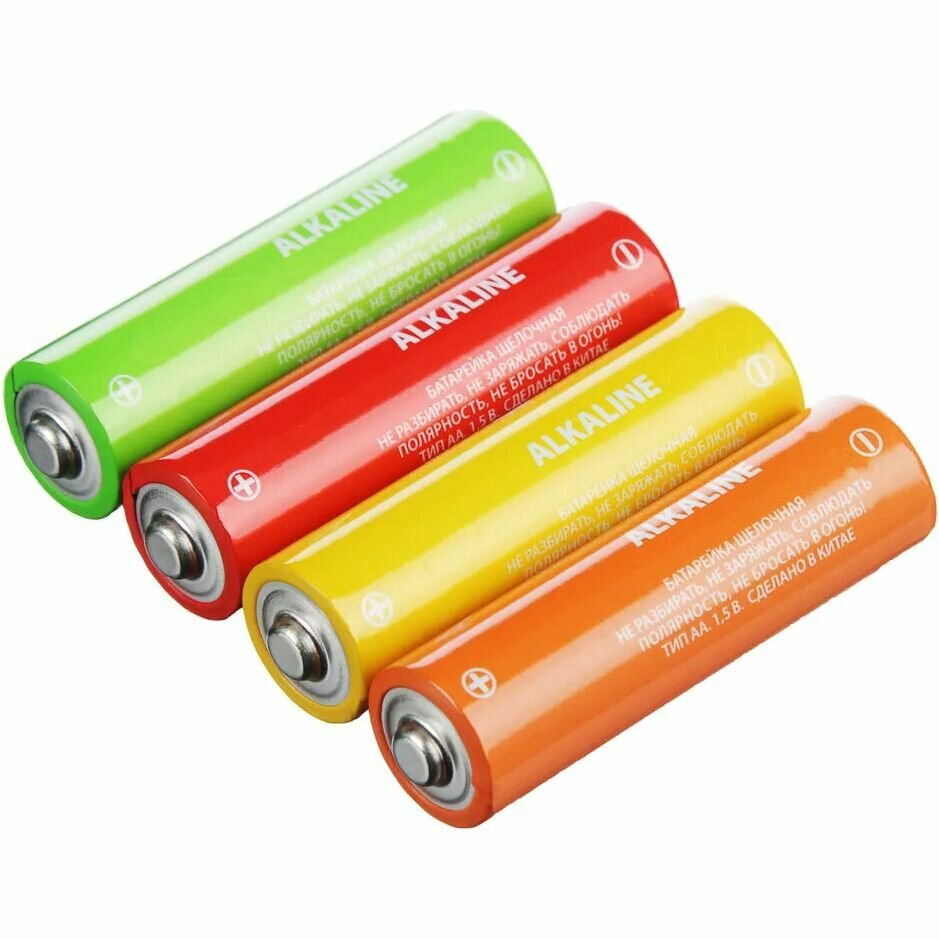 Батарейка алкалиновая тип ААА, 1,5В (12 шт)