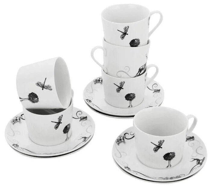 Чайный сервиз Domenik Once Upon A Time DM9274, 6 персон, 12 предм ...