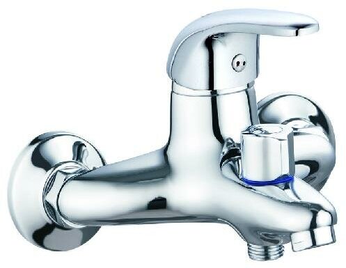 Смеситель для ванны с душем G.LAUF KLO3-A048 (1/2" керамика; короткий излив, переключение на изливе)