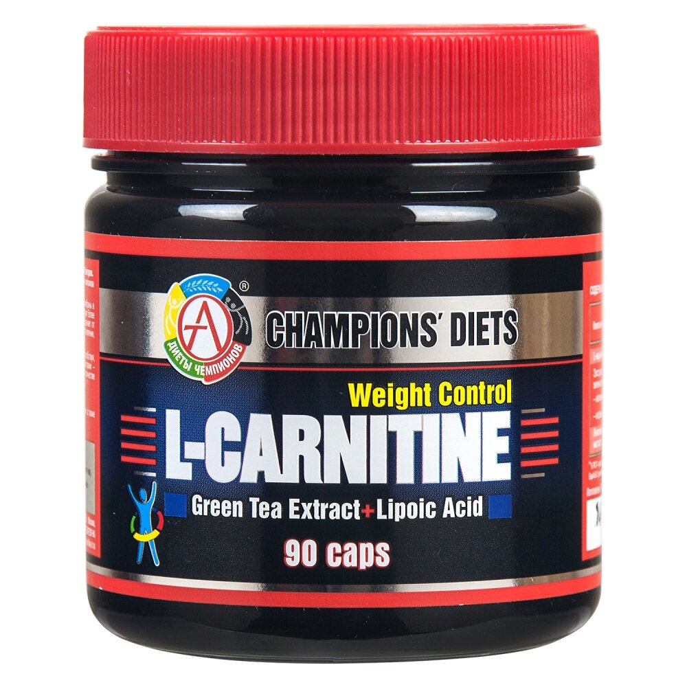 Л-Карнитин Academy-T L-Carnitine Weight Control, 90 капсул