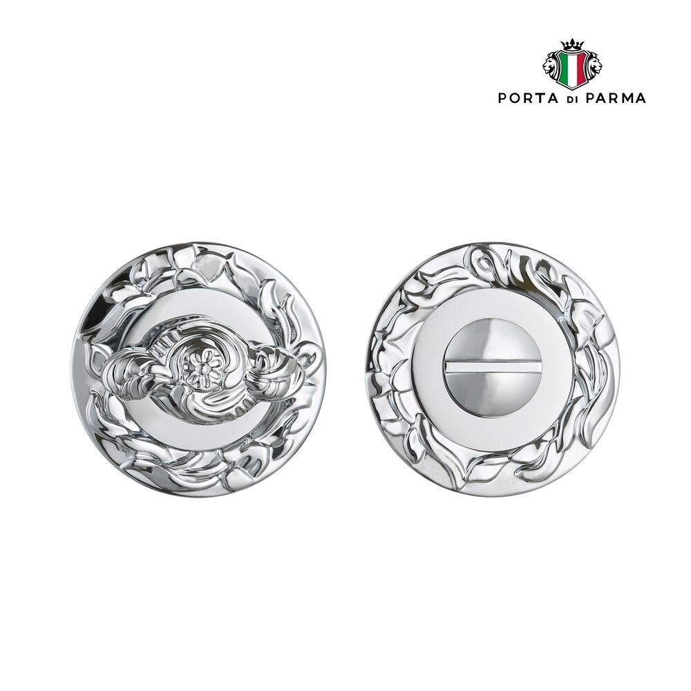 WC фиксатор поворотный PORTA DI PARMA WC.044 Полированный хром