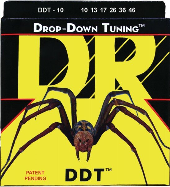 Струны для электрогитары DR Drop Down Tuning DDT-10 10-46