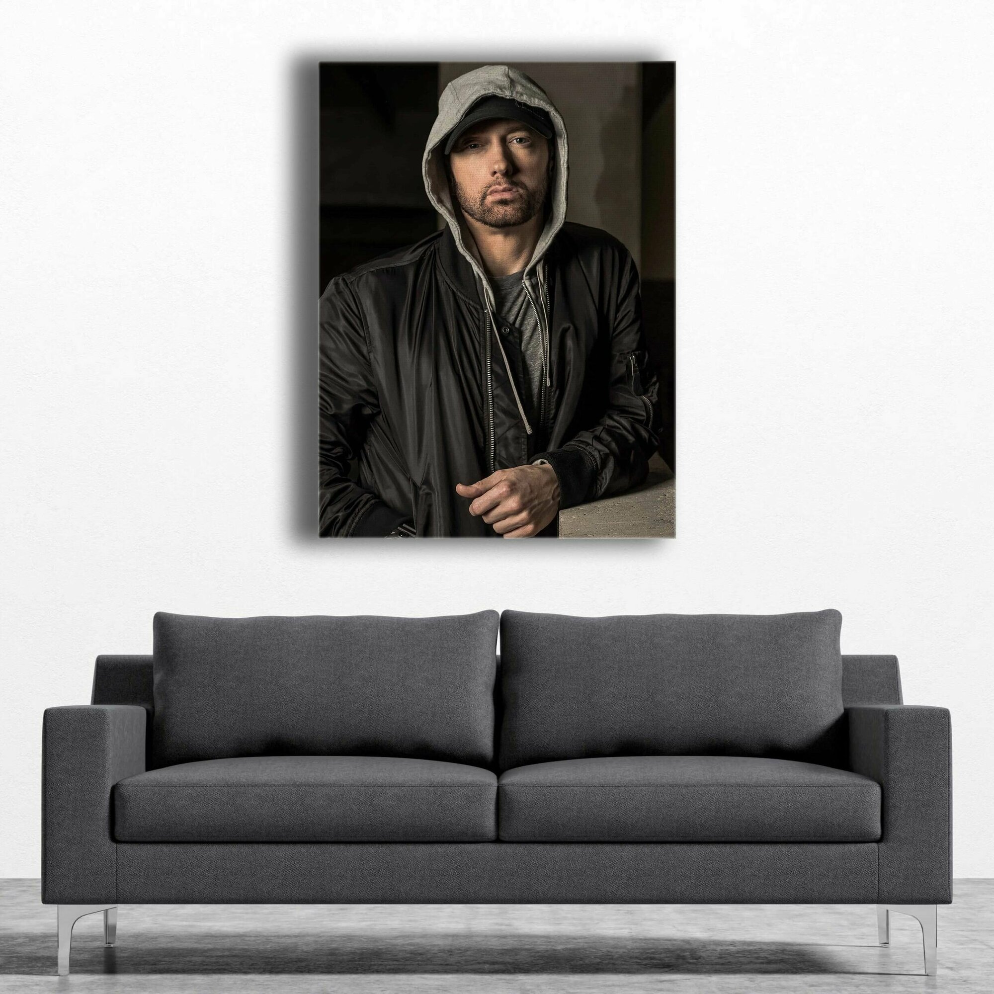 Интерьерная картина на холсте / Репер / Eminem 30*40