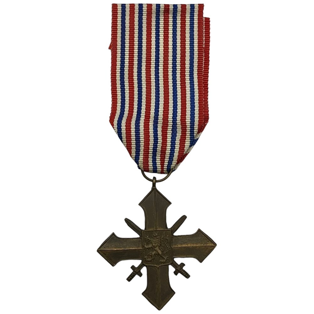 Чехословакия, Военный крест (1939 года) Пражское издание 1945 г.