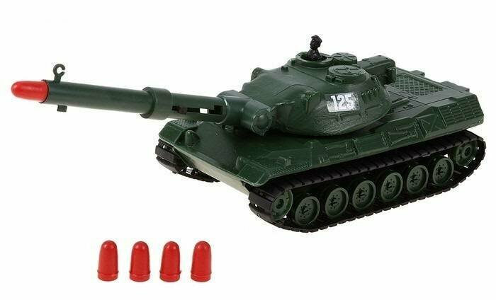 Танк с пневмопушкой, 28 см, игрушка Форма (в асс) С-16-Ф