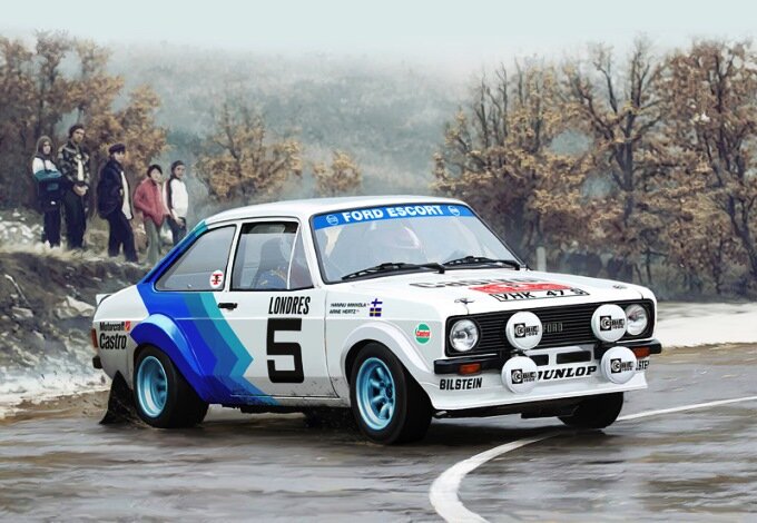 3655 Italeri Автомобиль Ford Escort RS1800Mk. II 1/24