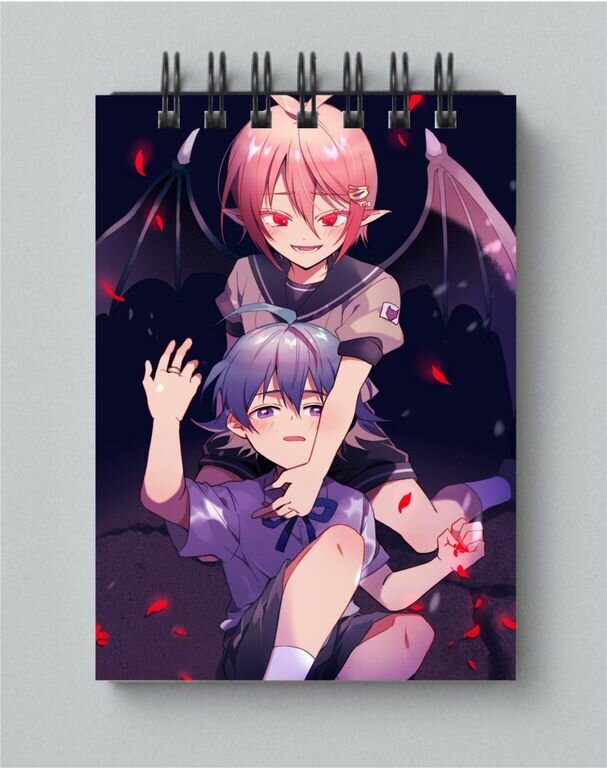 Блокнот Mairimashita! Iruma-kun, Добро пожаловать в ад, Ирума №8, Размер А5, 15 на 21 см