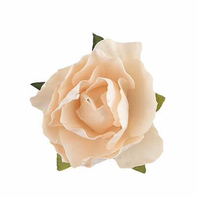 Mr.Painter PFE-08 Декоративные цветы 6 шт. 03 Персиковое суфле (кремовый) для тортов